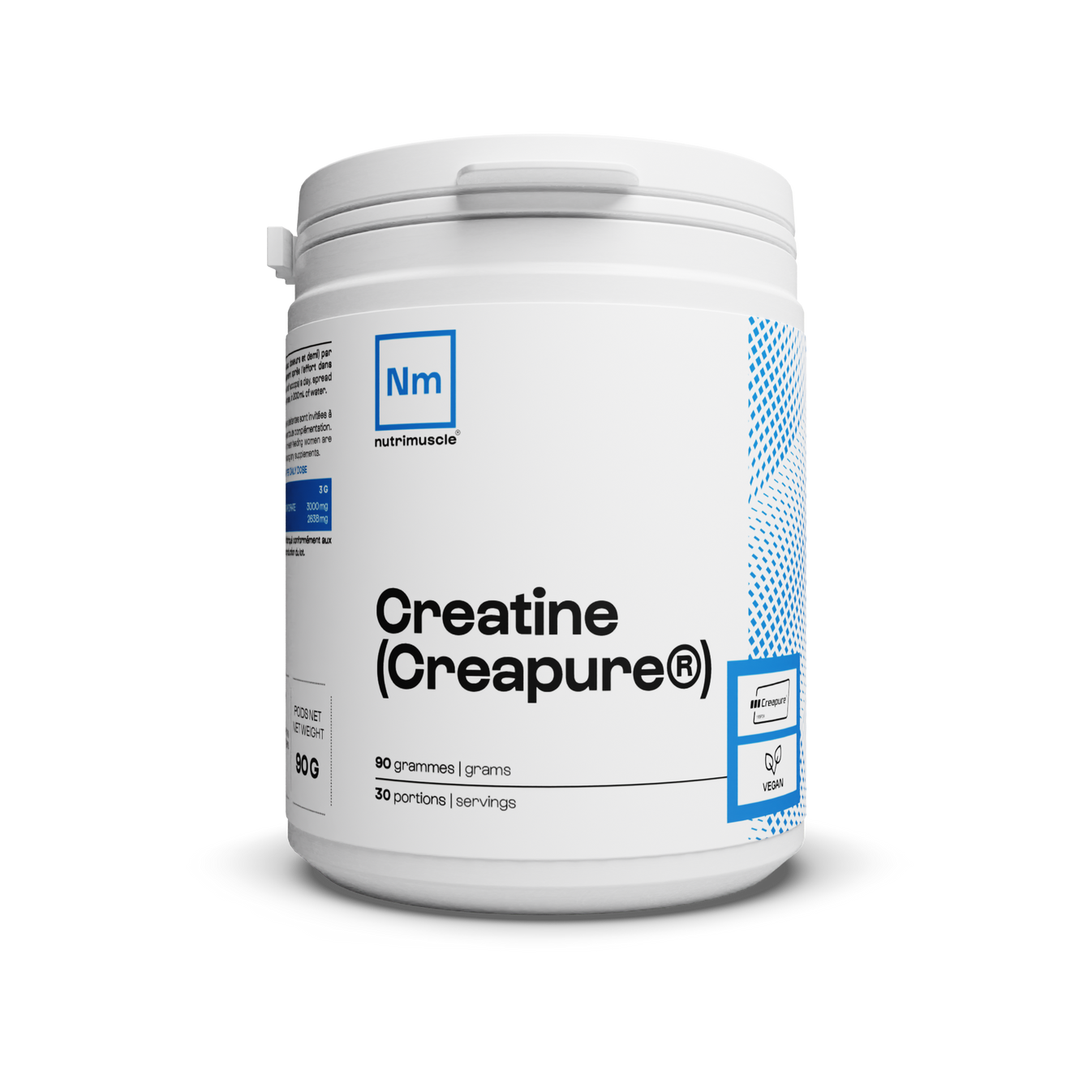 Creatine (Creapure®) powder – Nutrimuscle