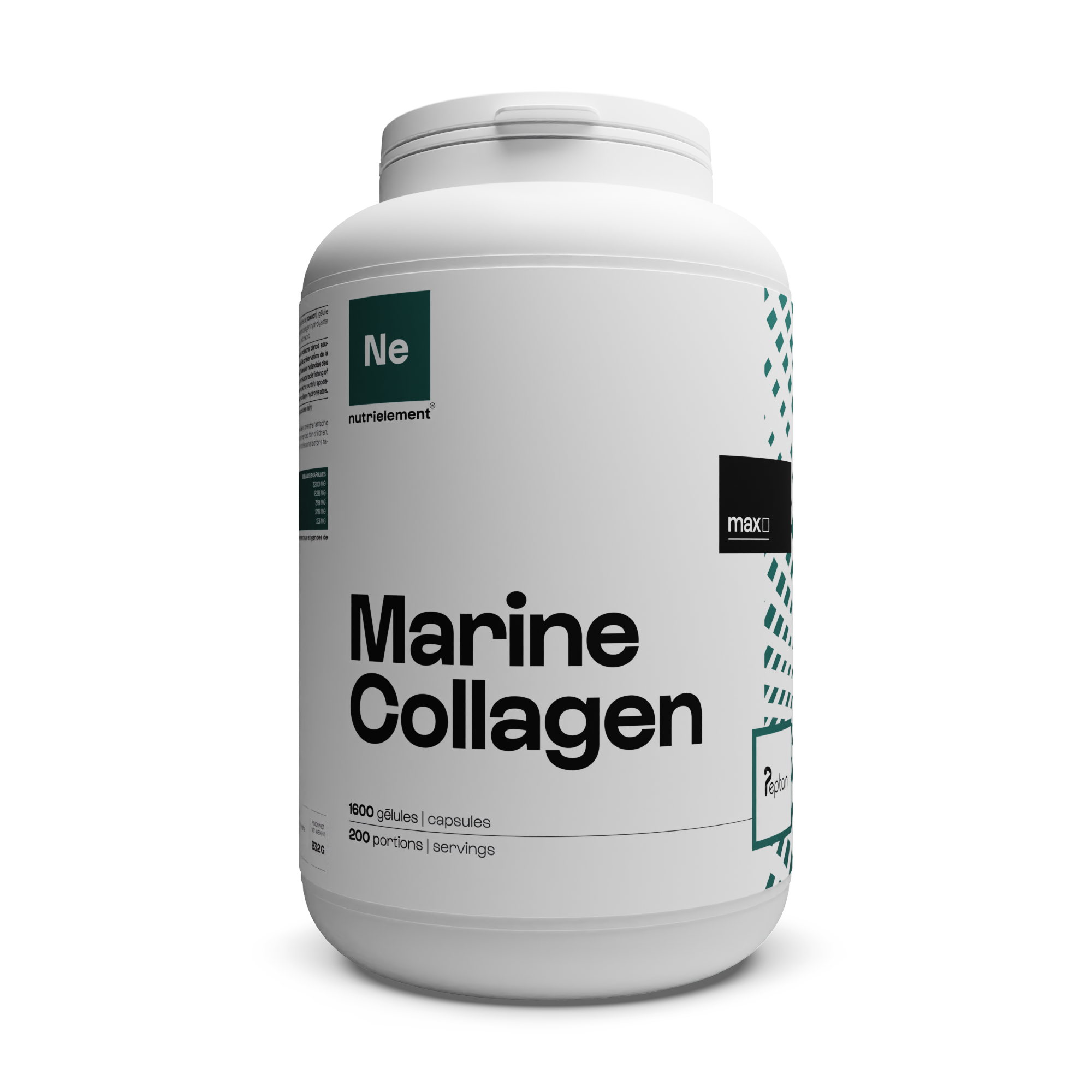 Collagène Marin Peptan® 1 in capsules – Nutrimuscle