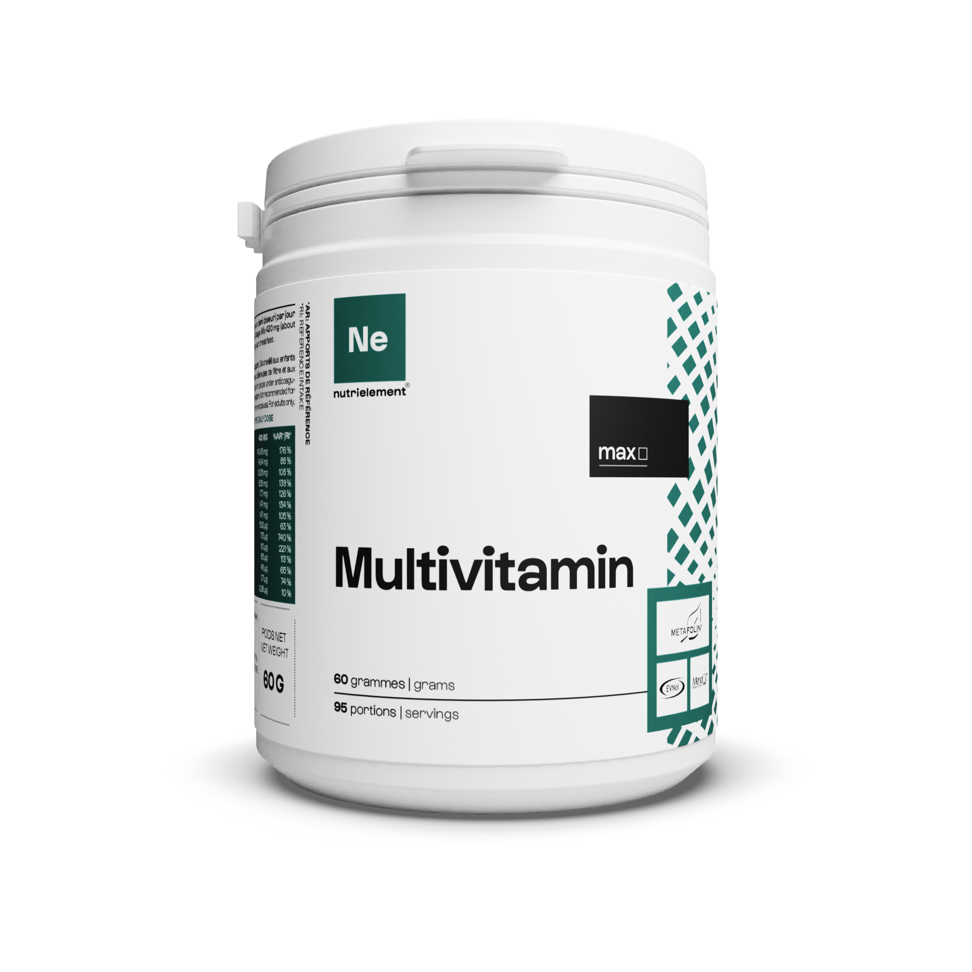 Max Multivitamin Powder – Nutrimuscle
