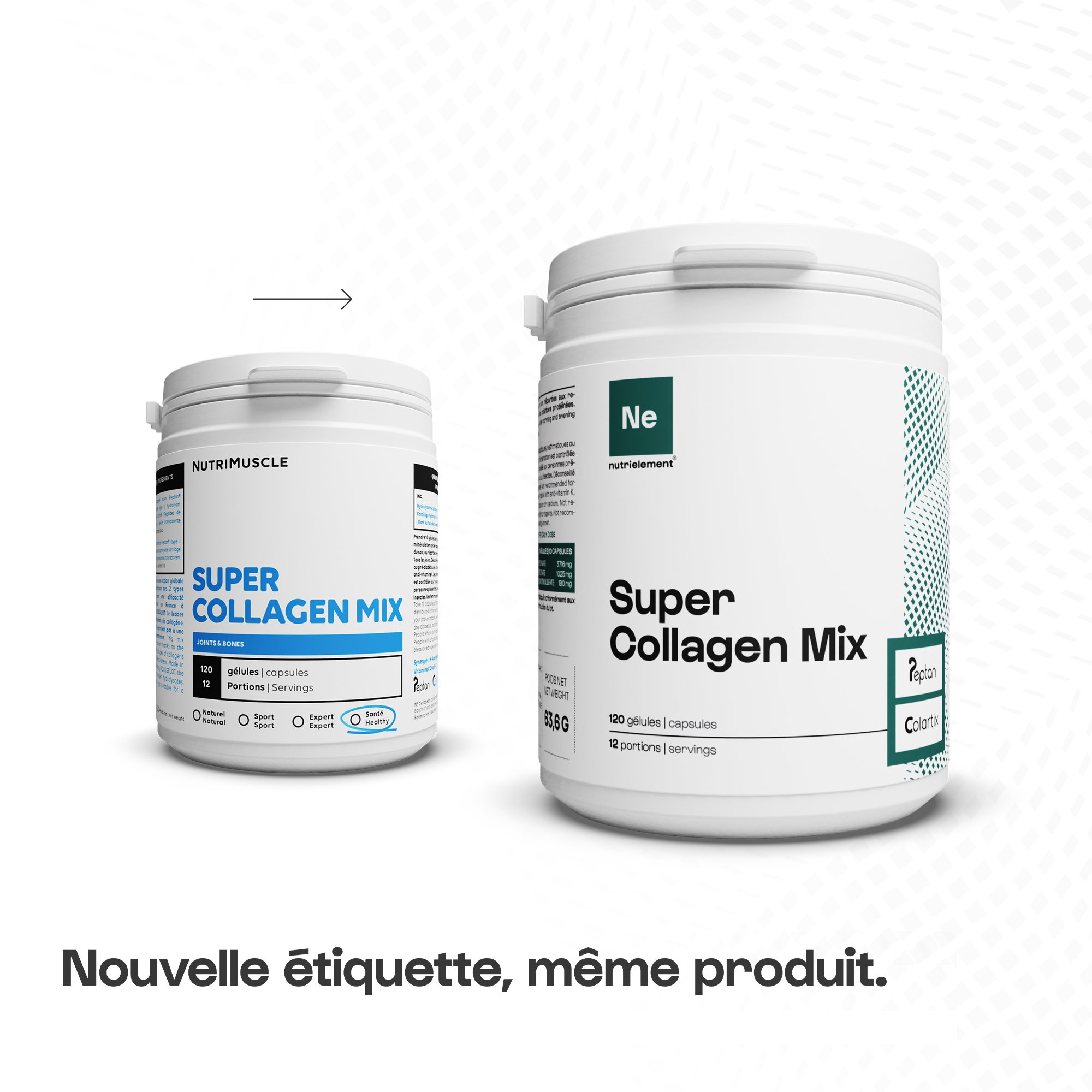 Gélules de Super Collagen Mix – Nutrimuscle